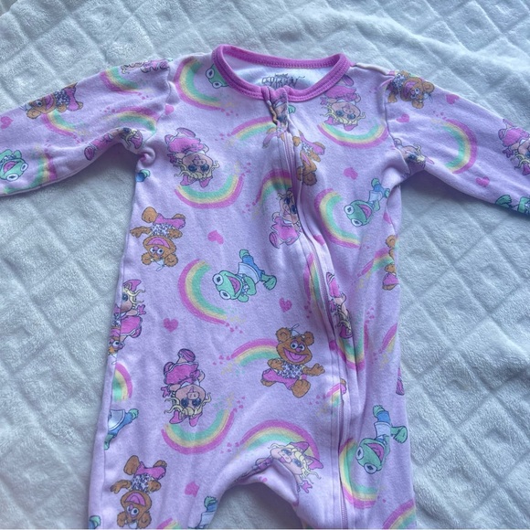 muppets | Pajamas | Vintage Muppet Babys Infant Baby Sleeper Pjs Size ...